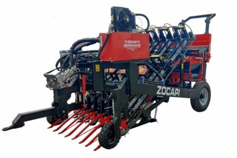 COSECHADORA-CORTADORA DE 4 HILOS CON DESCARGA A SACAS | MAQUINARIA ZOCAPI